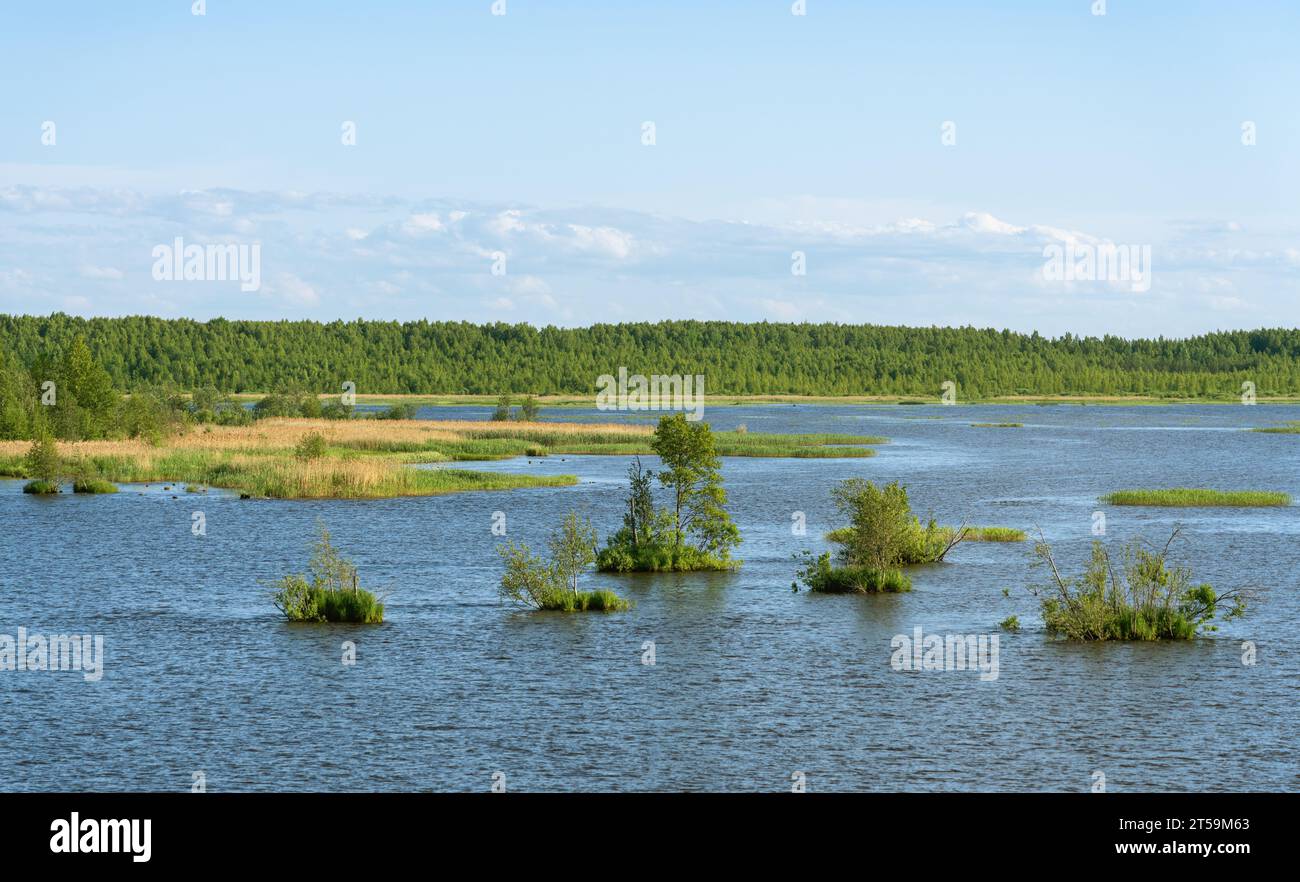 Water landscapes of Lake Onega Stock Photo - Alamy