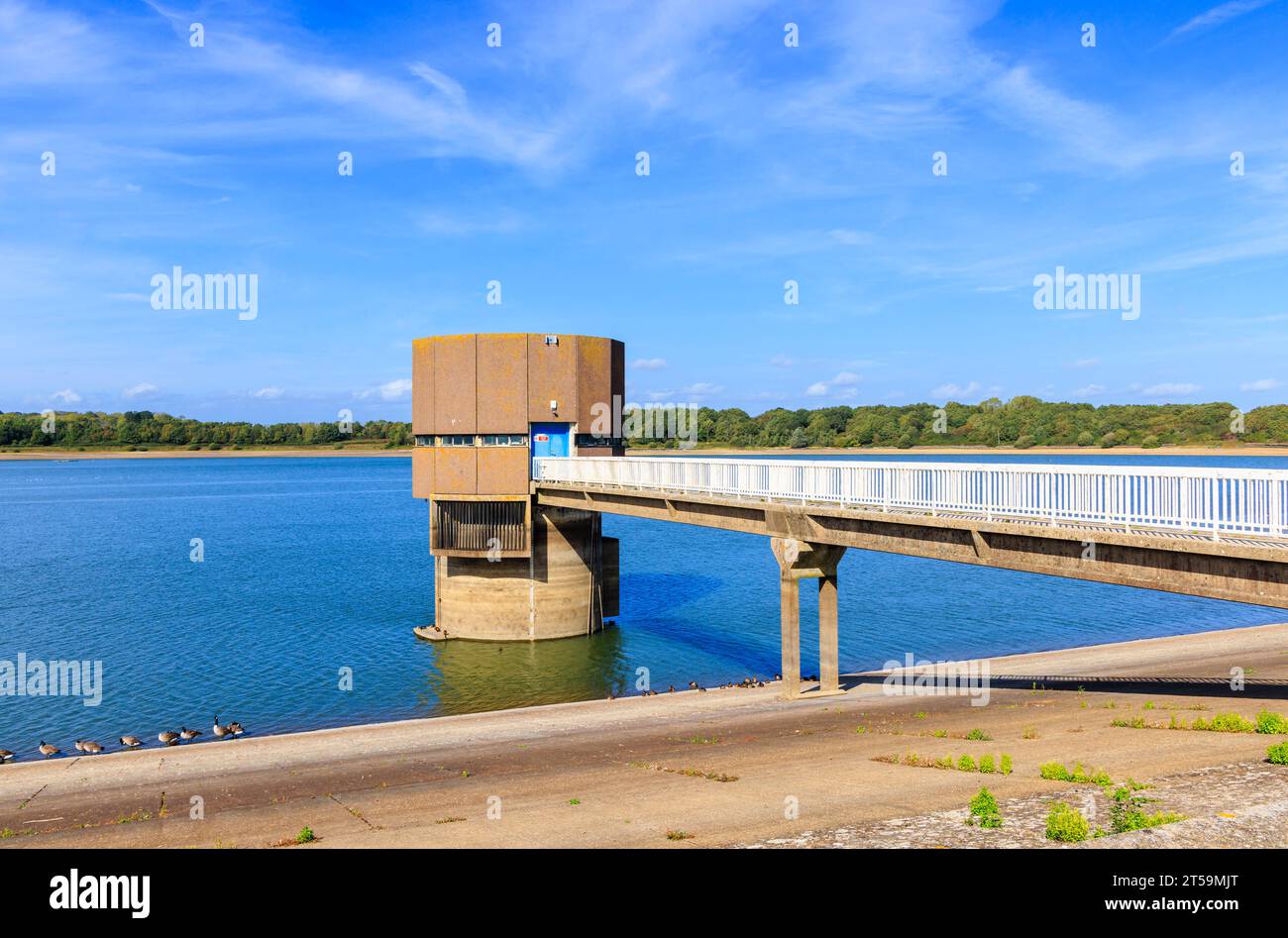 Draw-off water tower, Arlington Reservoir, a Site of Special Scientific ...