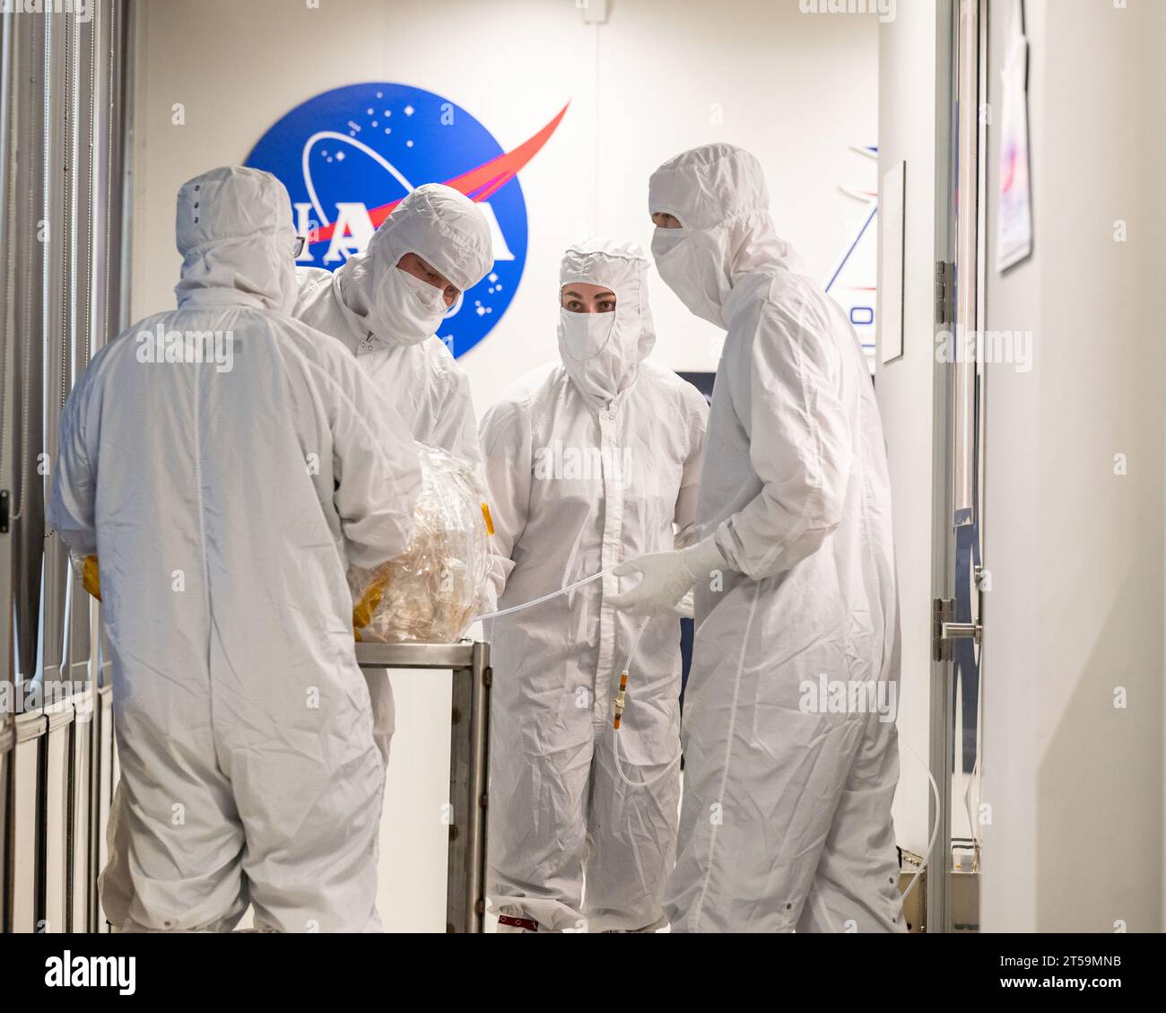 Utah, USA. 26th Sep, 2023. OSIRIS REx Asteroid Sample Return curation ...