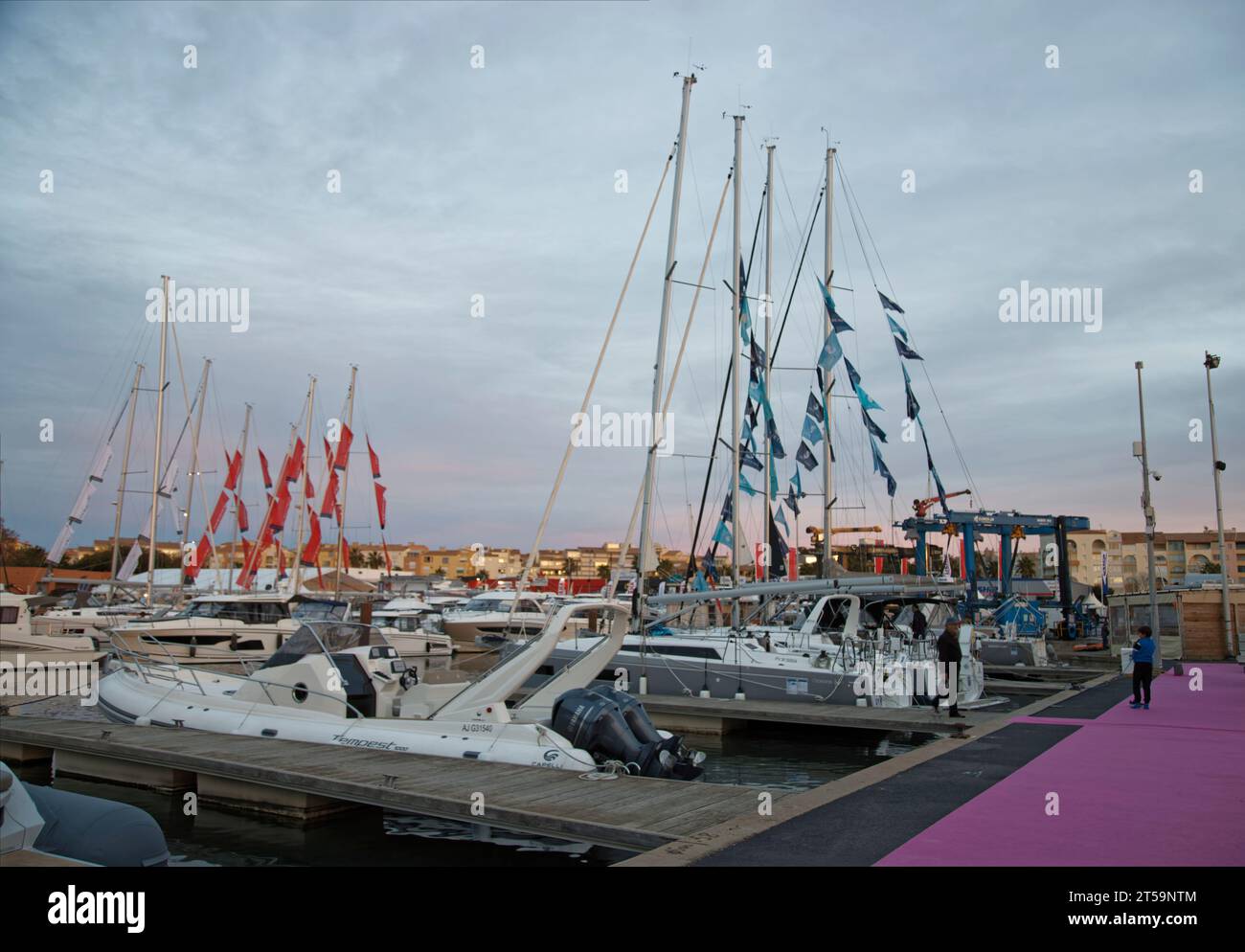 Cap of Agde, France. 1st Nov, 2023. The 2023 Nautical Show opens its ...