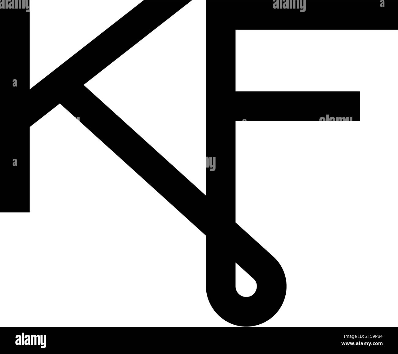 KF logo, KF Monogram, Initial KF Logo, Letter KF logo, Icon, Vector Stock Vector Image & Art - Alamy