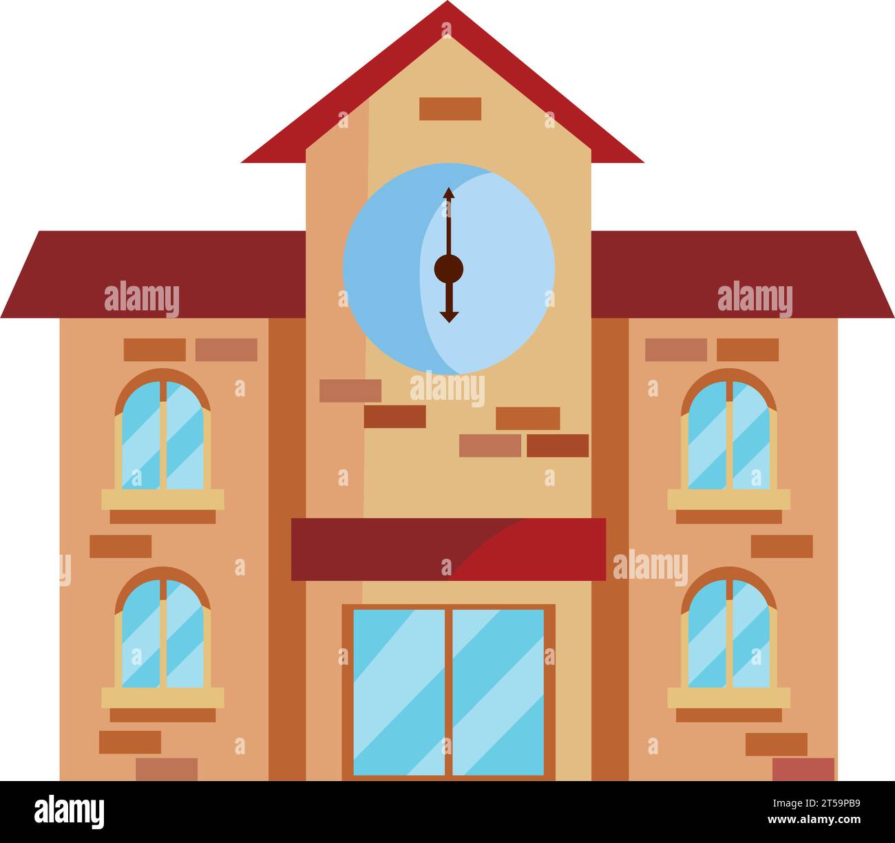 school building education Stock Vector Image & Art - Alamy