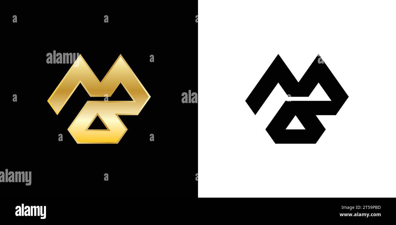 MB logo, MB Monogram, Initial MB Logo, Letter MB logo, Icon, Vector ...