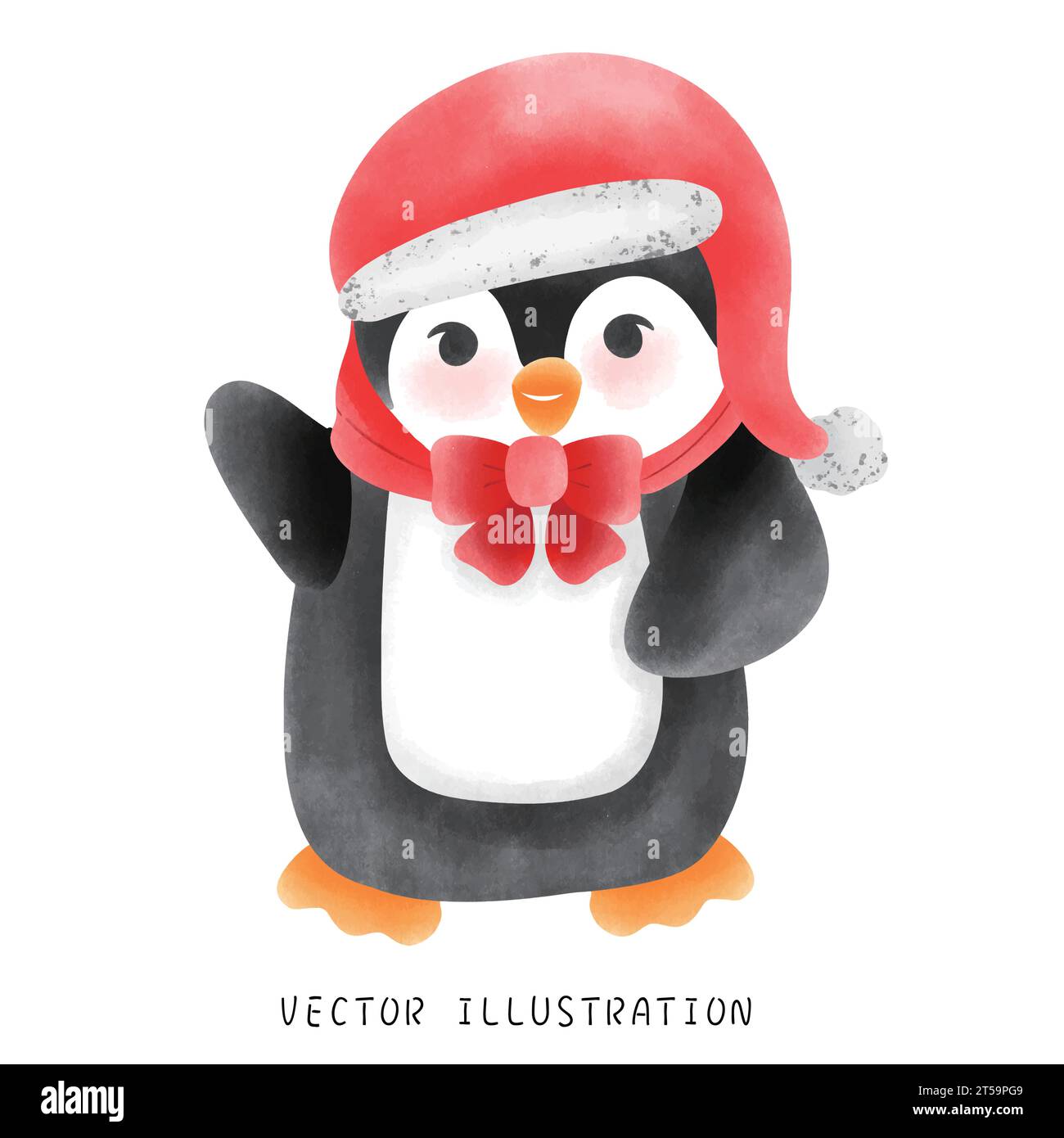 Chilly penguin vector vectors hi-res stock photography and images - Alamy