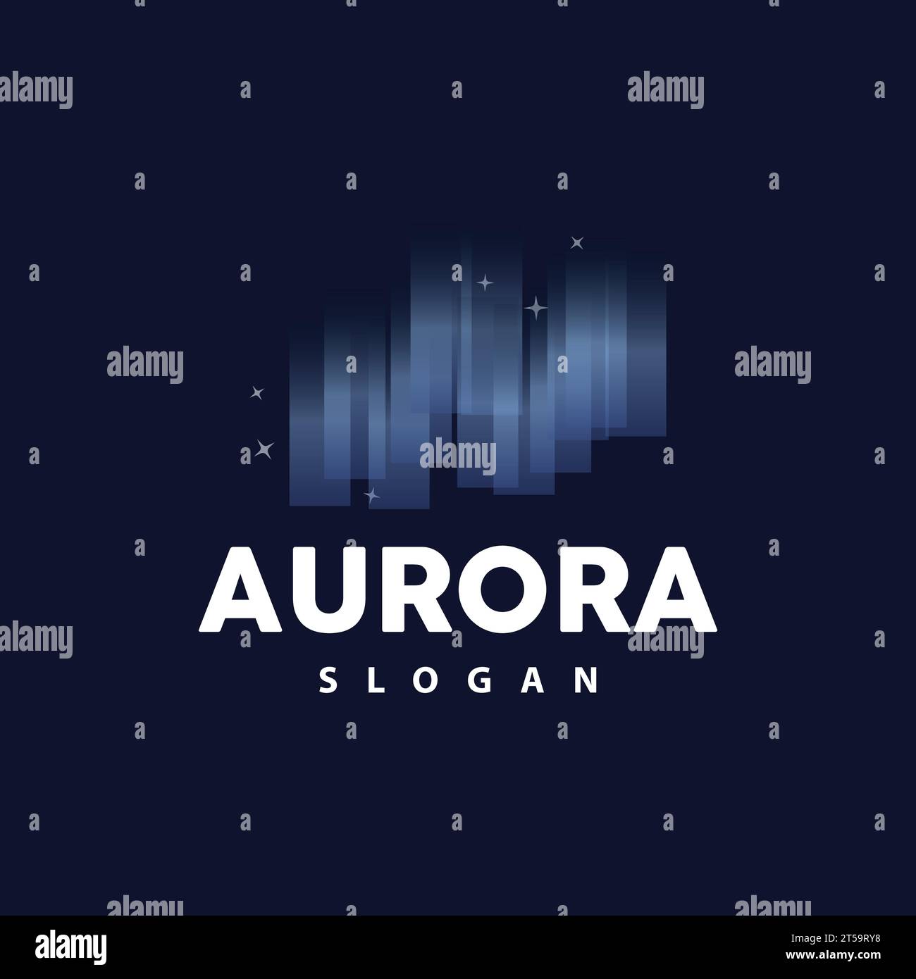 Aurora Logo, Light Wave Vector, Nature Landscape Design, Product Brand ...
