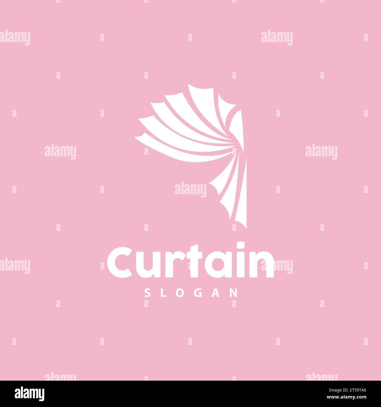 Curtain Logo, Home Interior Simple Design, Furniture Window Curtain ...