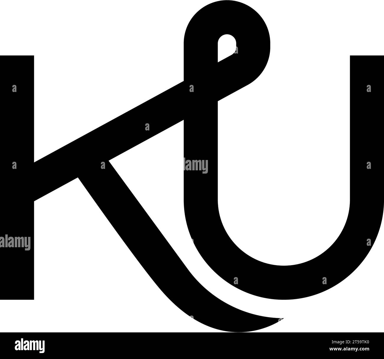 KU logo, KU Monogram, Initial KU Logo, Letter KU logo, Icon, Vector Stock Vector Image & Art - Alamy