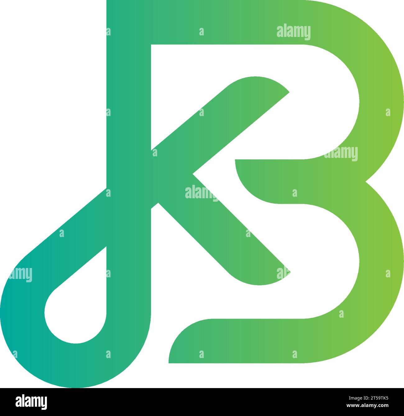 KB BK Logo, BK KB Monogram, Initial KB BK Logo, Letter BK KB Logo, Icon ...