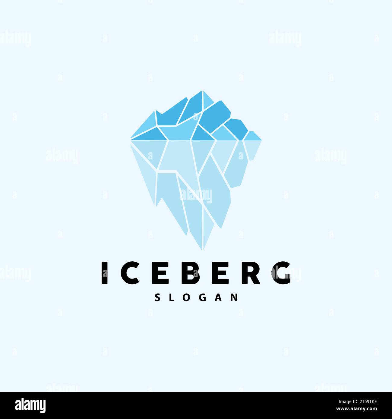 The north pole aerial view Stock Vector Images - Alamy