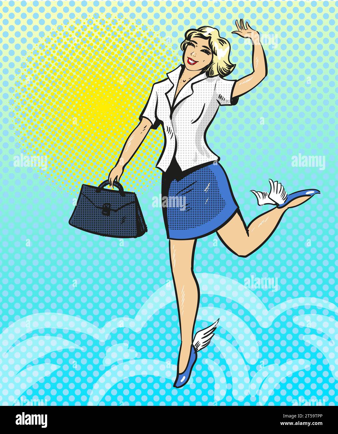 Step step beauty up female Stock Vector Images - Alamy