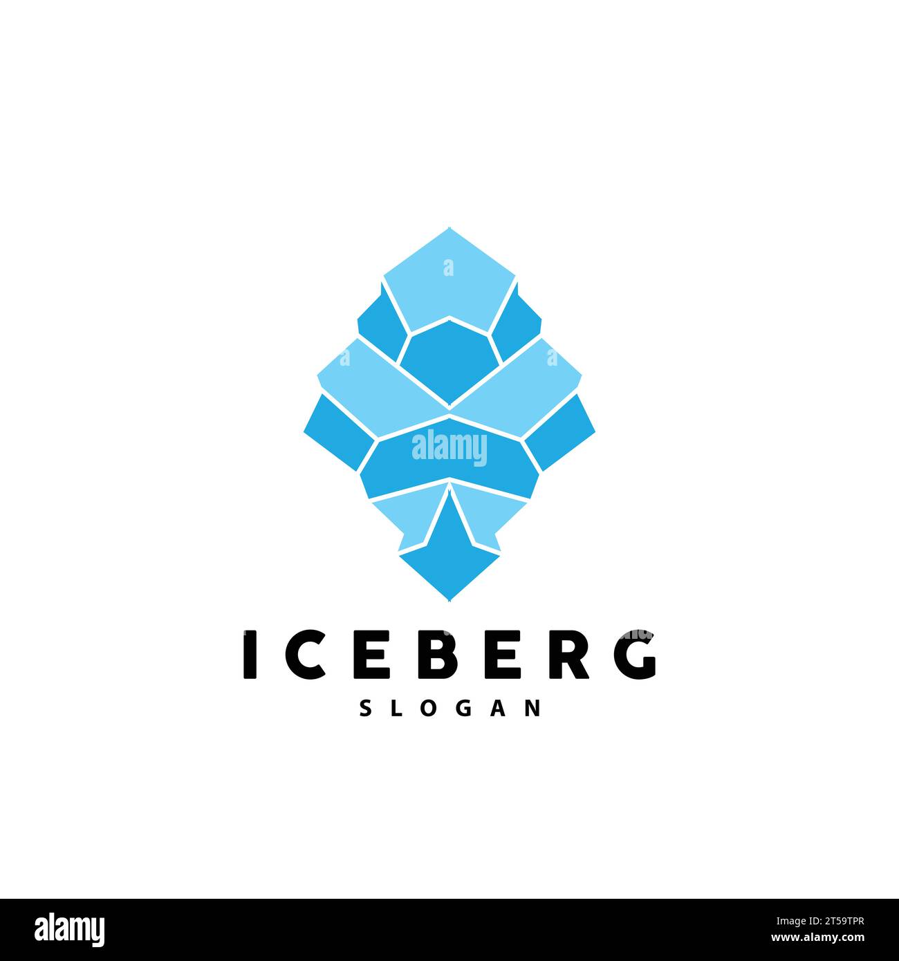 The north pole aerial view Stock Vector Images - Alamy