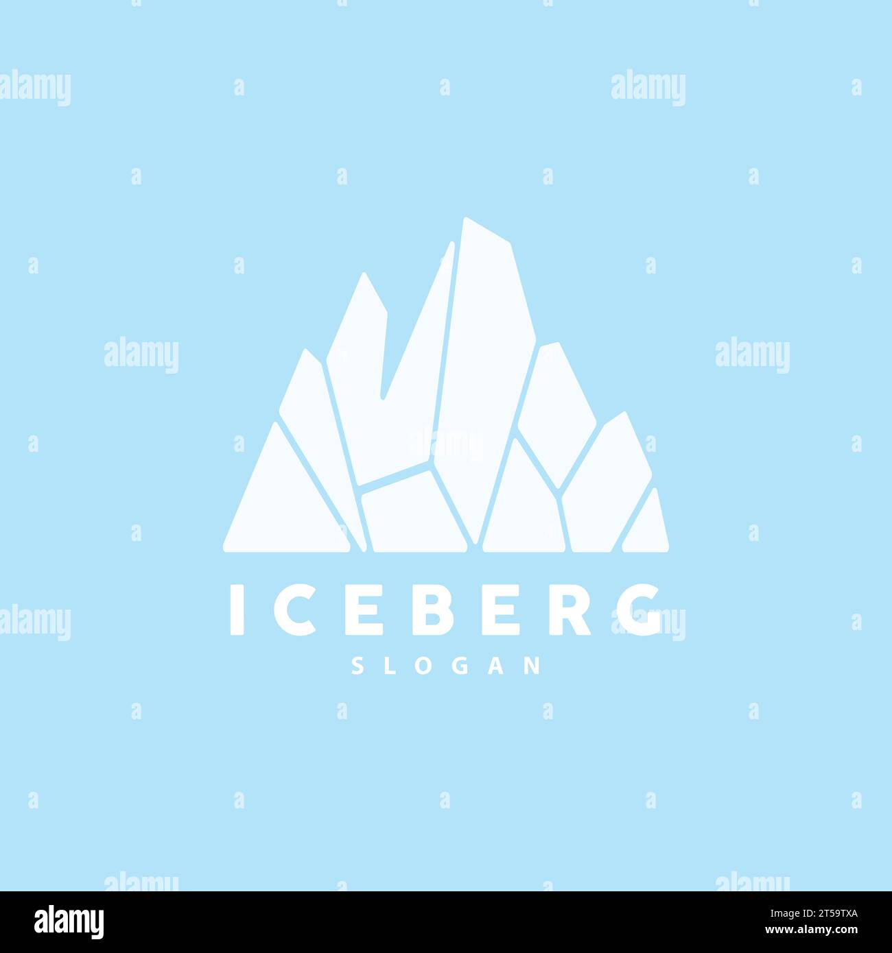 Aerial view mountain in winter Stock Vector Images - Alamy