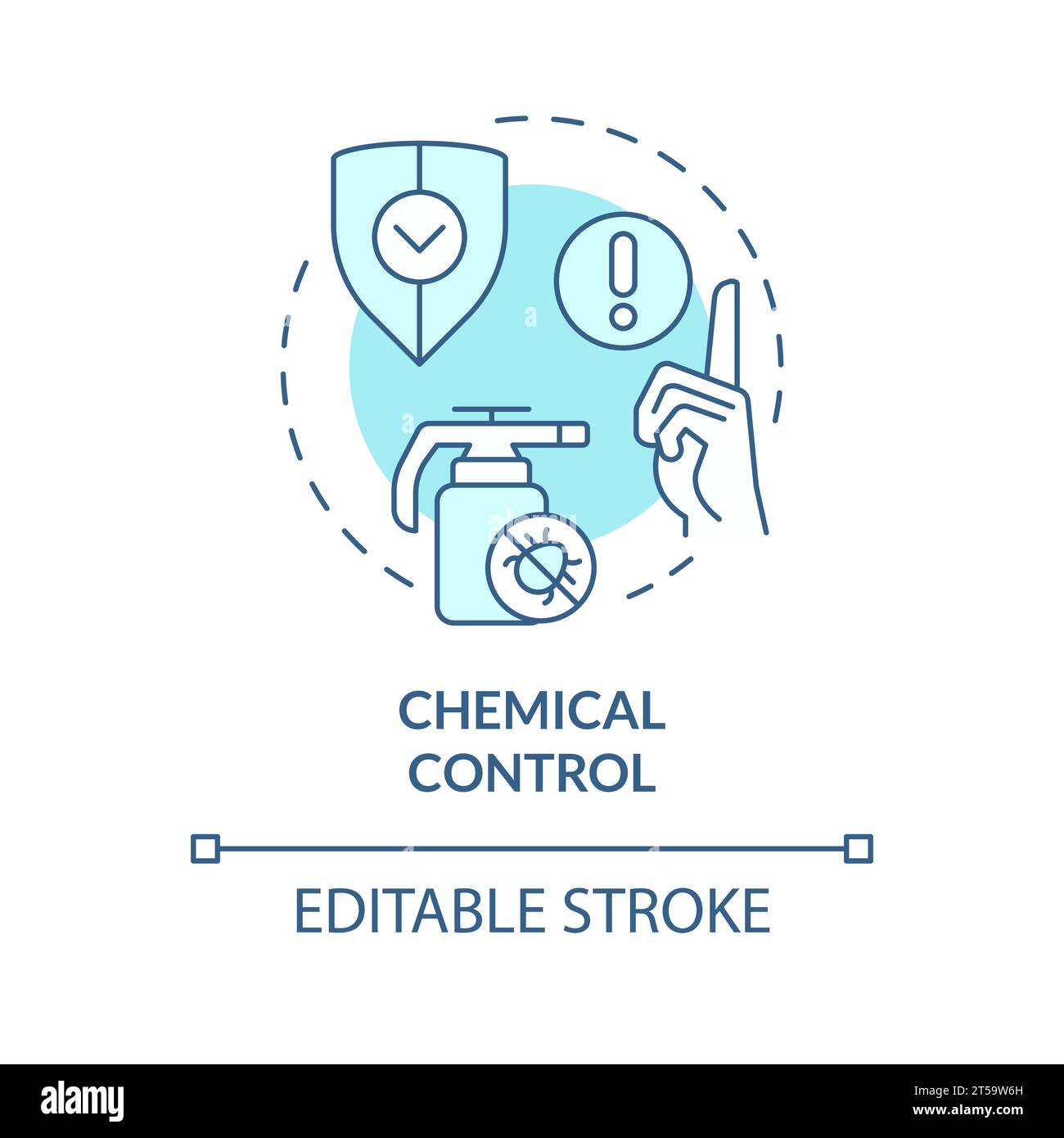 Agricultural pest control Stock Vector Images - Alamy