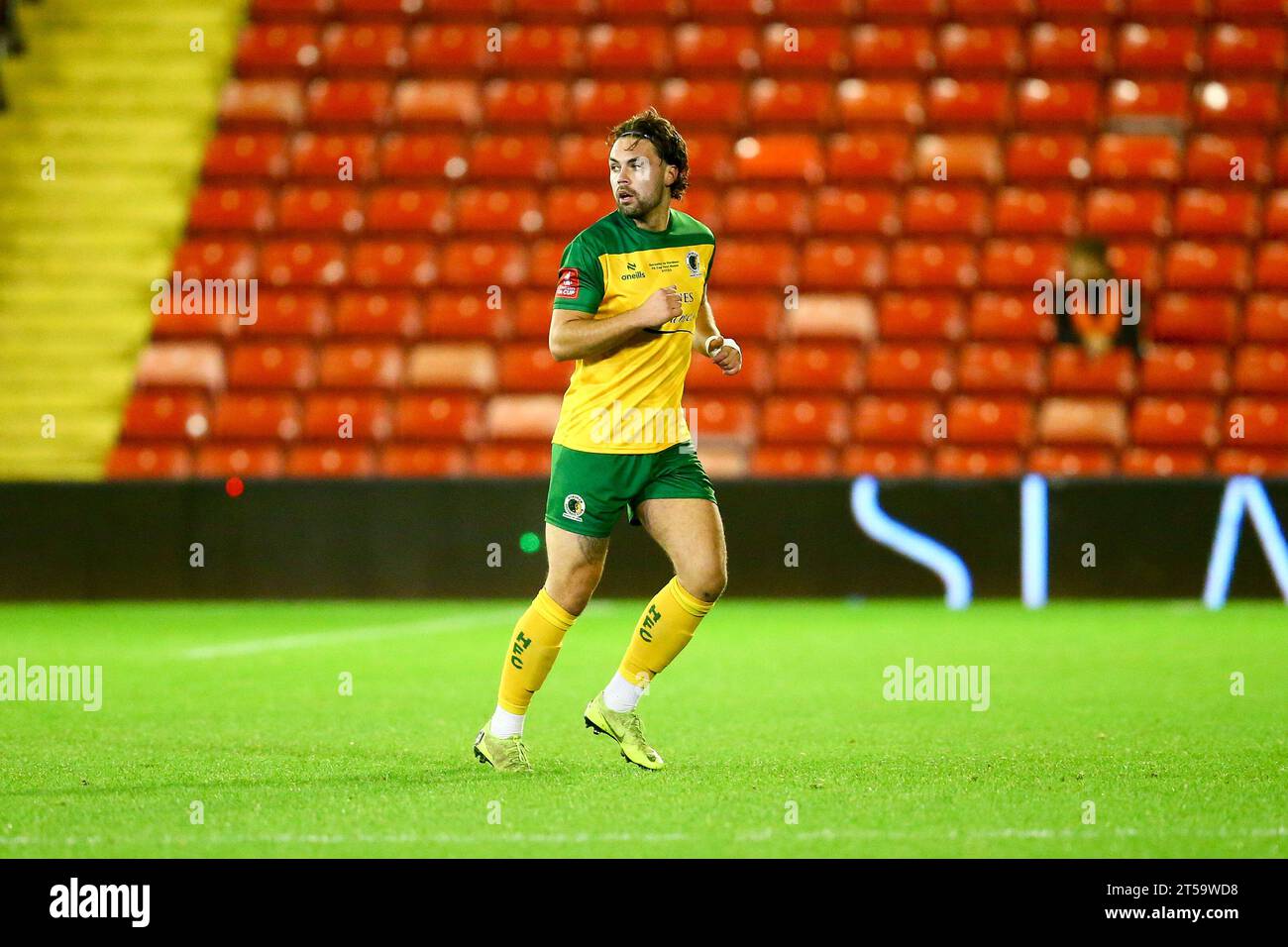 Oakwell Stadium, Barnsley, England - 3rd November 2023 Lee Harding (23 ...