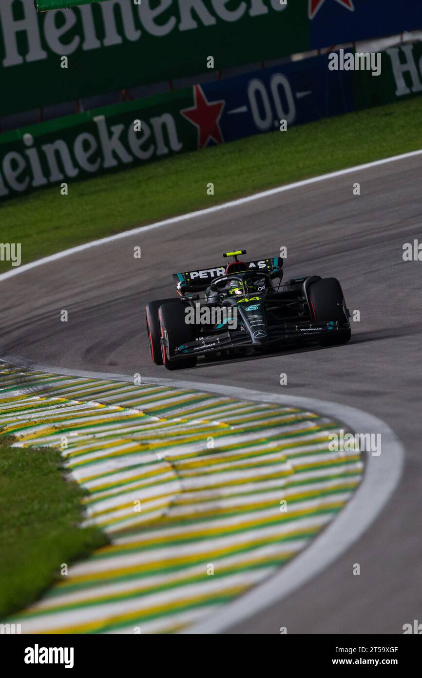 Sao Paulo, Brazil, Brazil. 3rd Nov, 2023. LEWIS HAMILTON (44) of ...