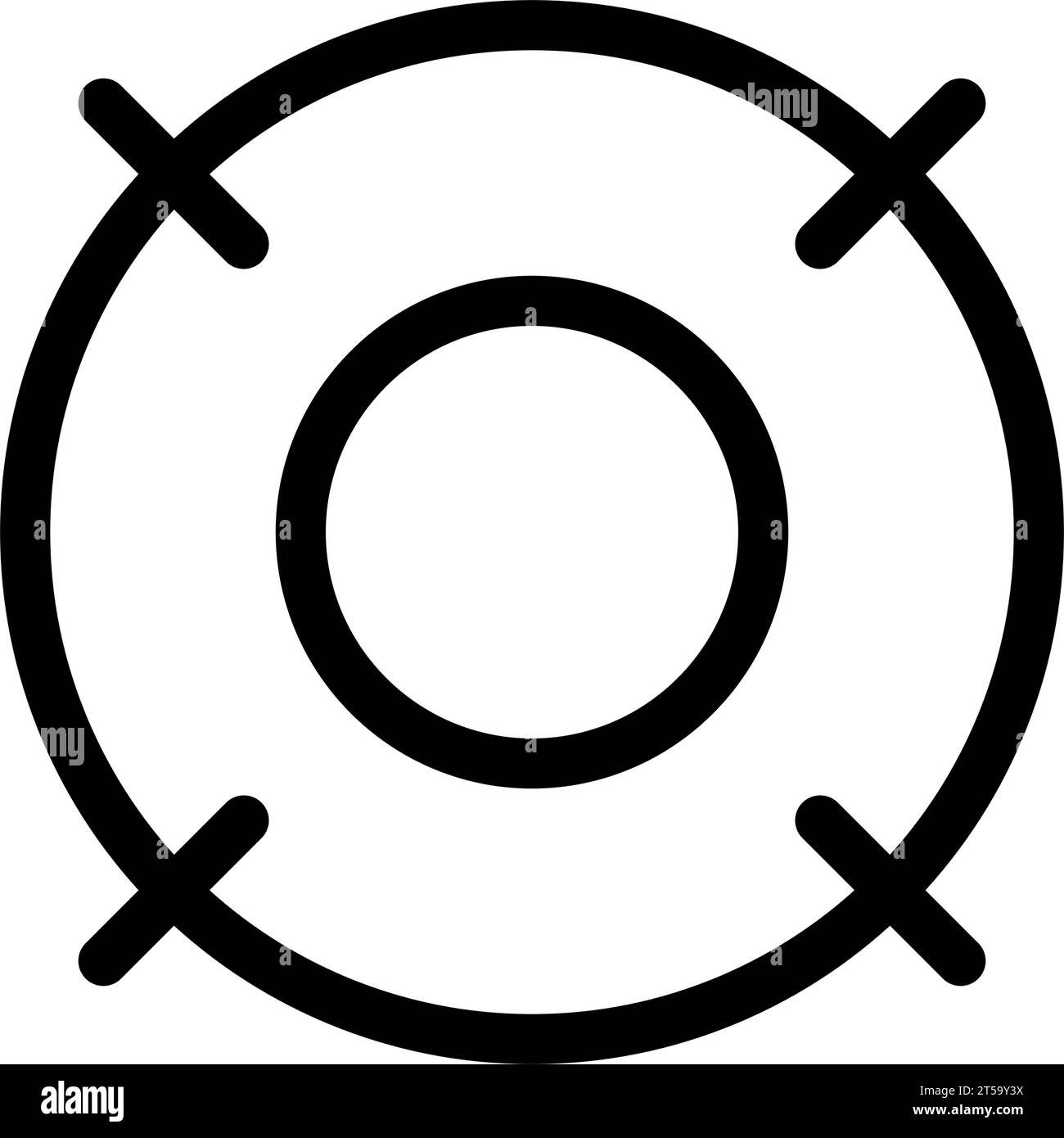 Gas stove simple vector Black and White Stock Photos & Images - Alamy