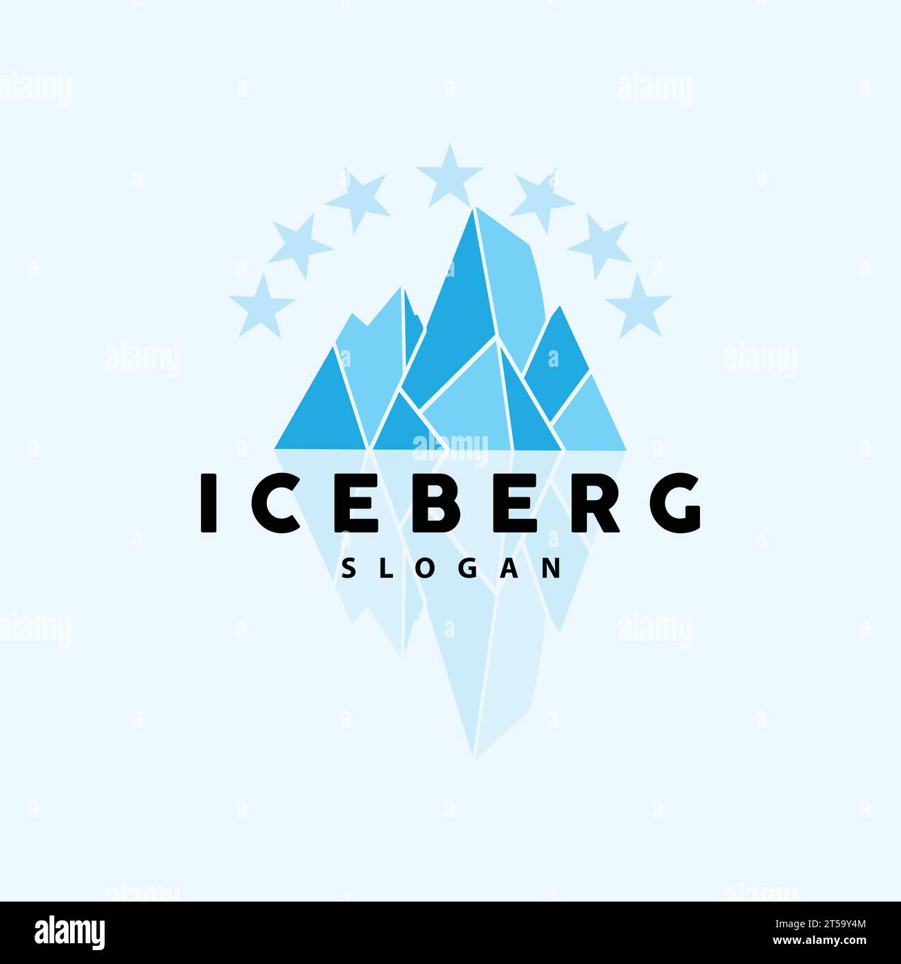 The north pole aerial view Stock Vector Images - Alamy