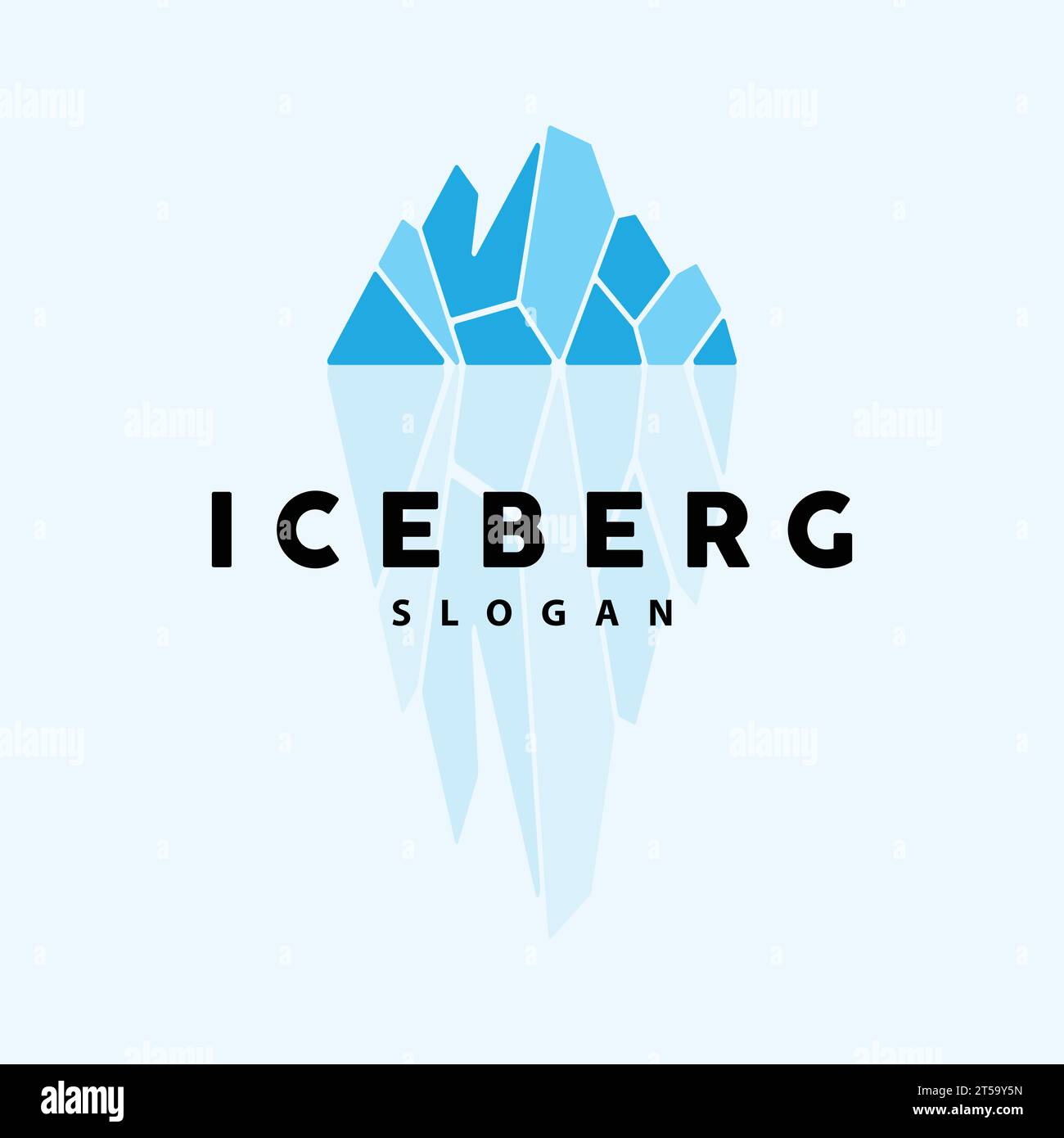 The north pole aerial view Stock Vector Images - Alamy