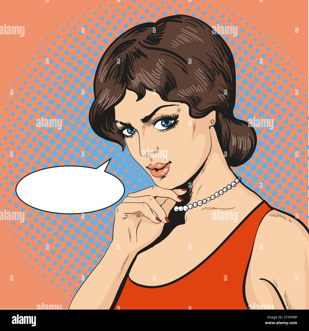 Red dot chin Stock Vector Images - Alamy