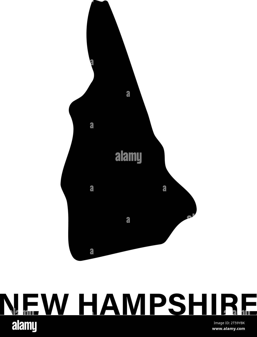 New hampshire geography Cut Out Stock Images & Pictures - Alamy