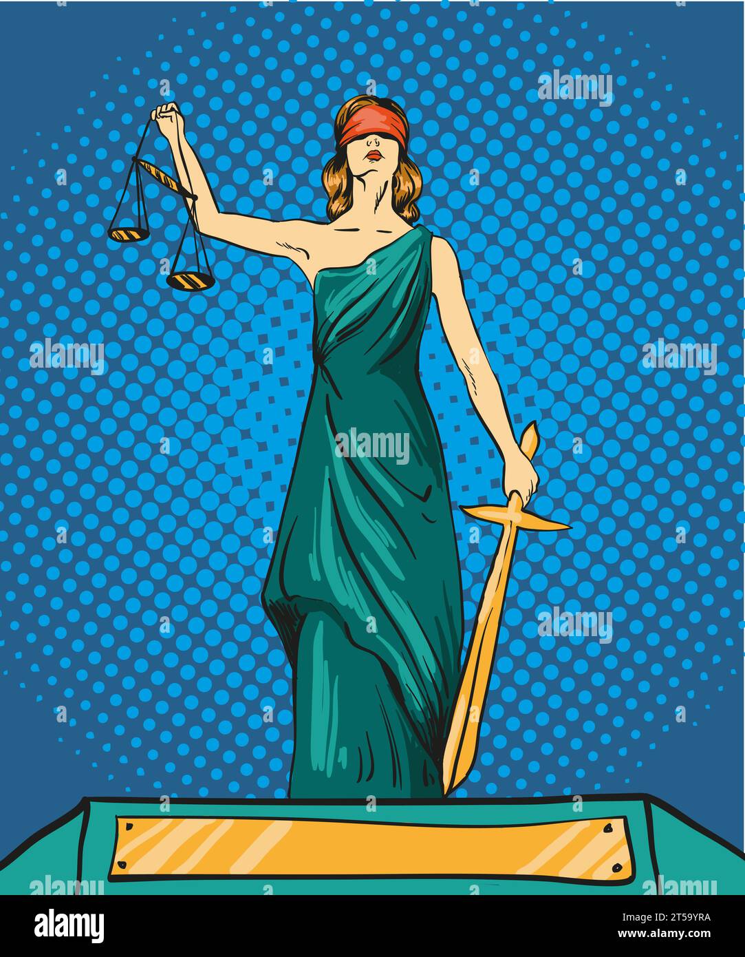 Themis god hi-res stock photography and images - Alamy