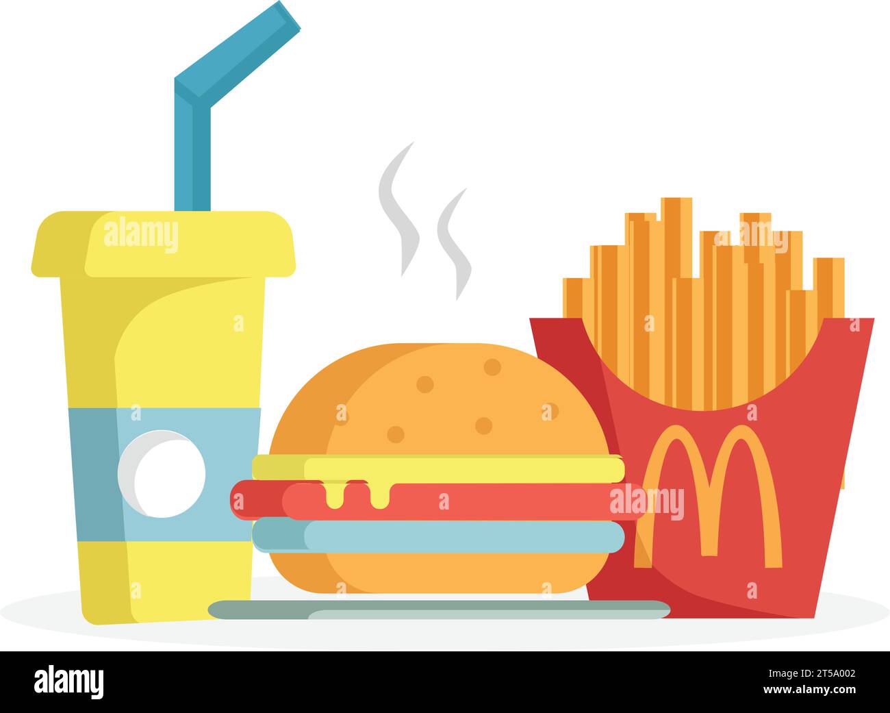 Warm love food logo hi-res stock photography and images - Alamy