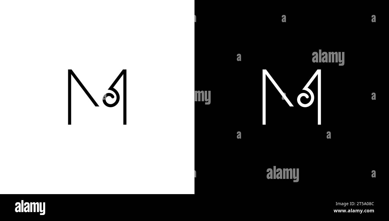 M Logo, M Monogram, Initial M Logo, Letter M logo, Icon, Vector Stock ...