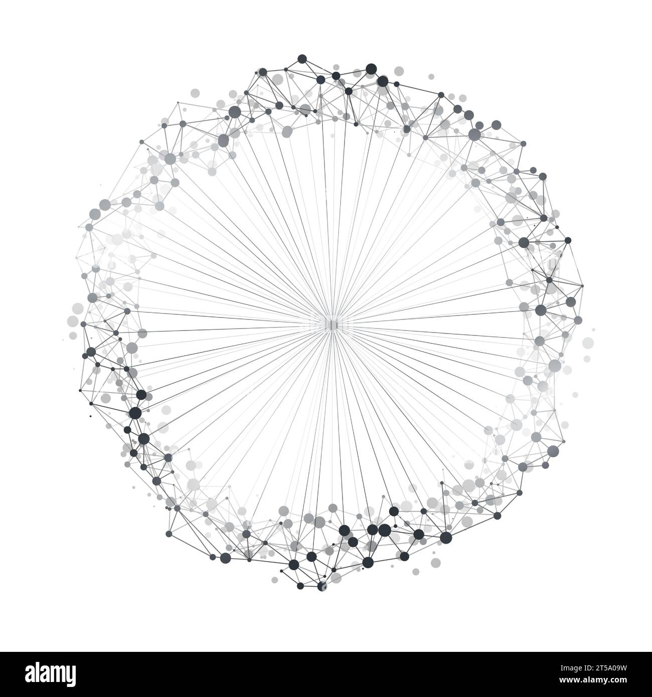 Abstract Cloud Computing and Global Network Connections Concept Design with Transparent ...