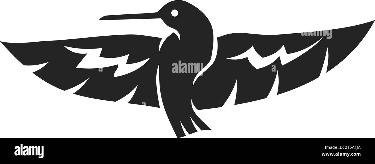 colibri logo template Isolated. Brand Identity. Icon Abstract Vector ...