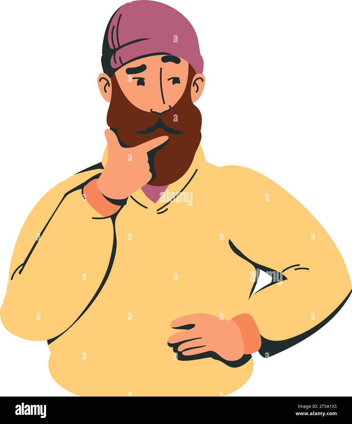 man thinking cartoon Stock Vector Image & Art - Alamy