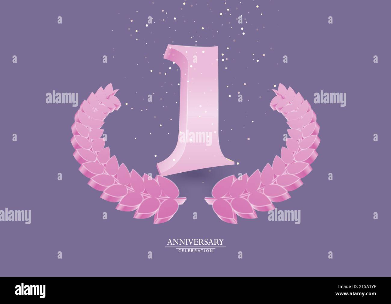 Winner, number one background with red ribbon, olive branch and ...