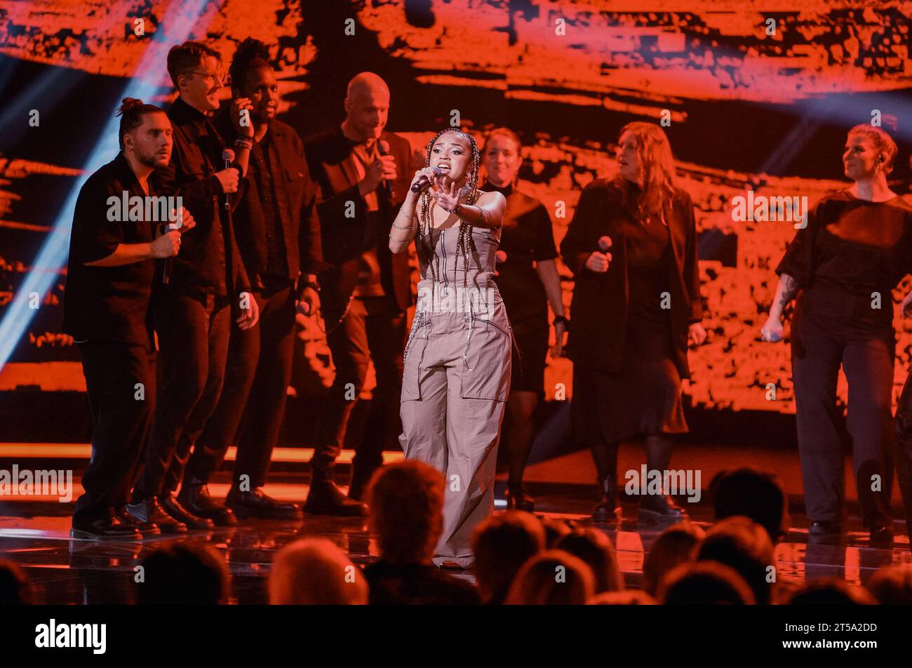 Stockholm, Sweden. 03rd Nov, 2023. Stockholm, NEP Studios, Sweden, 11 3 ...