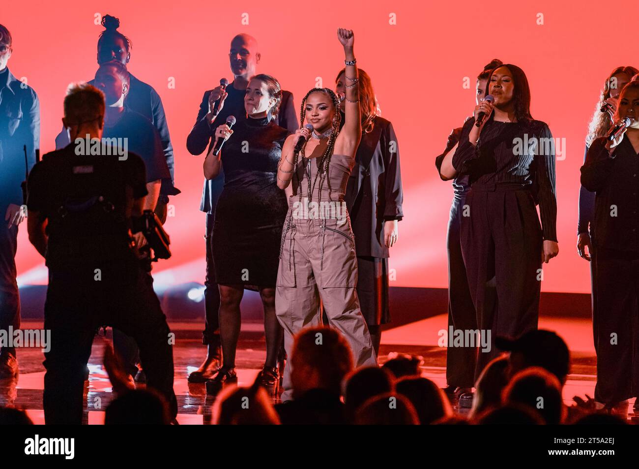 Stockholm, Sweden. 03rd Nov, 2023. Stockholm, NEP Studios, Sweden, 11 3 ...