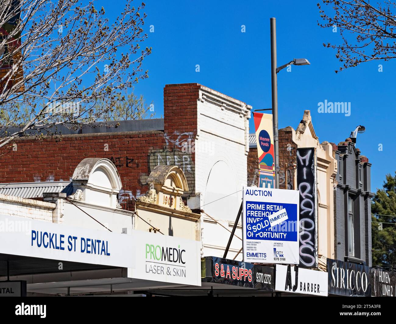 Melbourne dining precinct hi-res stock photography and images - Alamy
