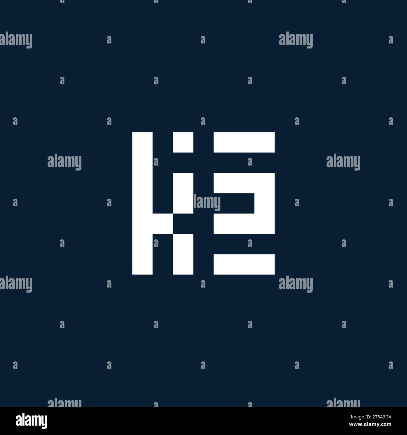 KS initial monogram logo with geometric style design ideas Stock Vector ...