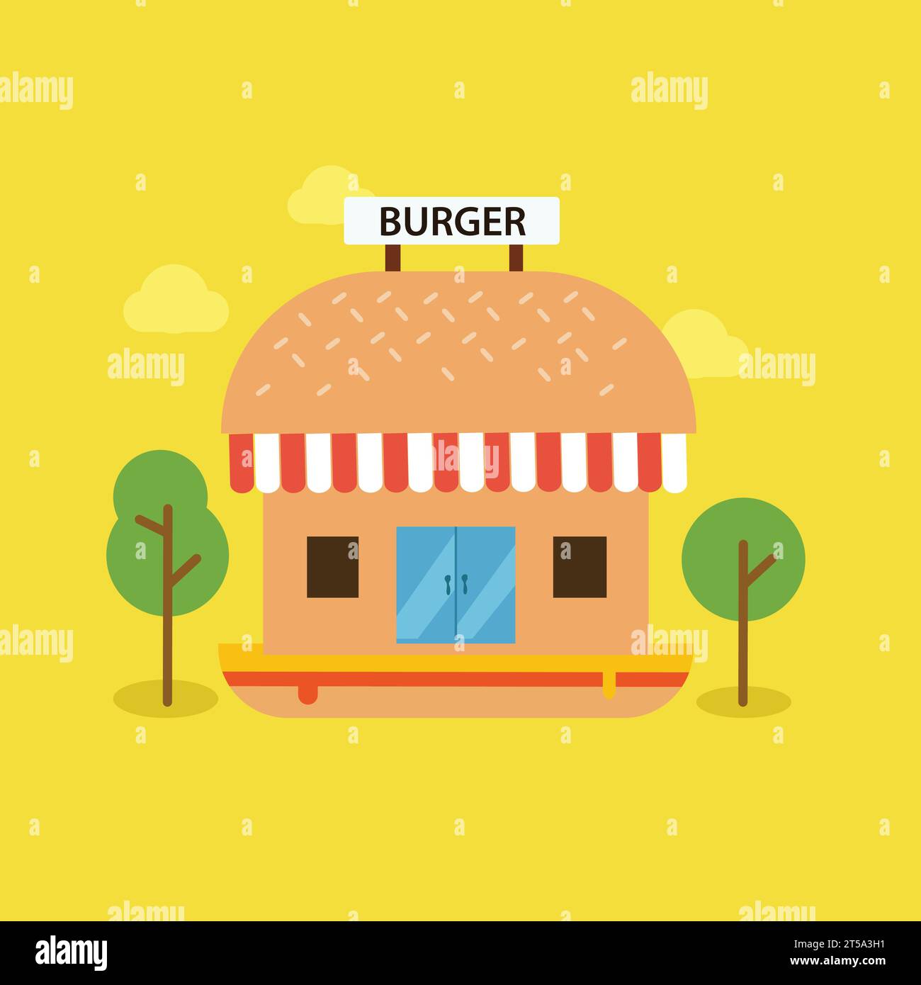 Burger money Stock Vector Images - Alamy