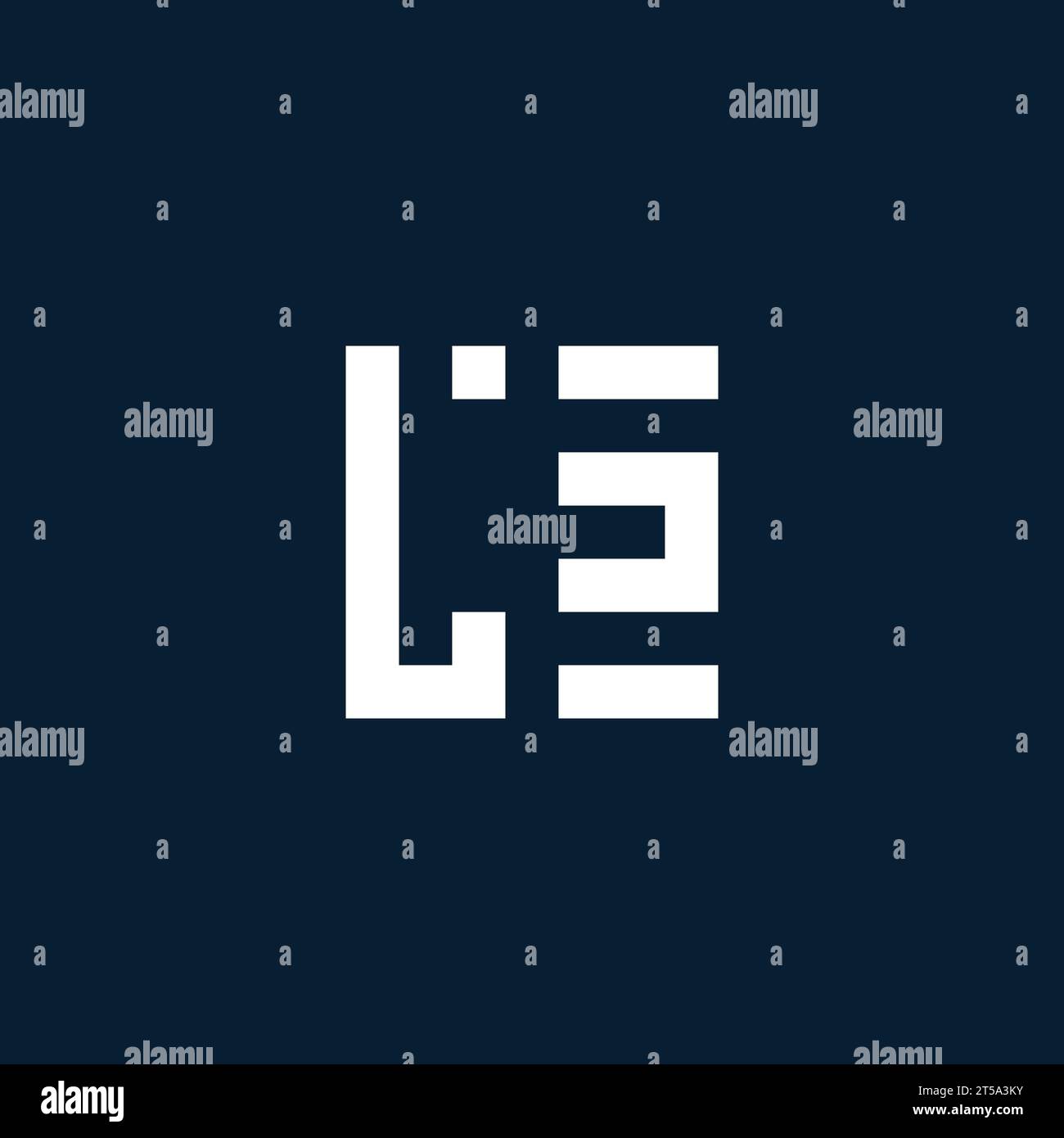 LS initial monogram logo with geometric style design ideas Stock Vector ...