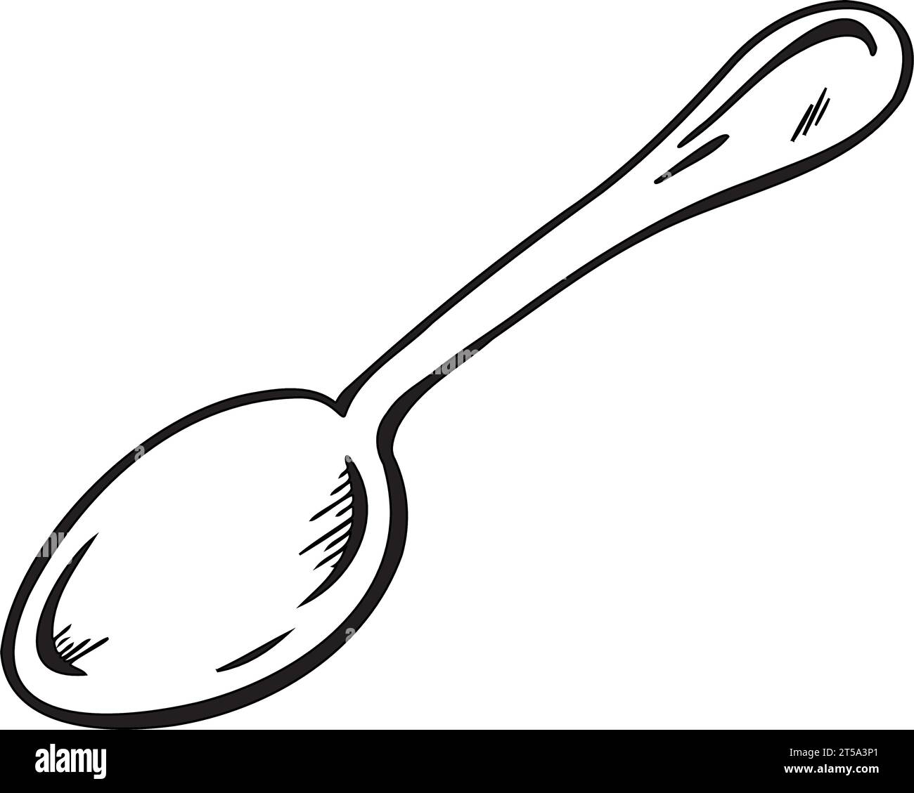 Spoon settings Stock Vector Images - Alamy