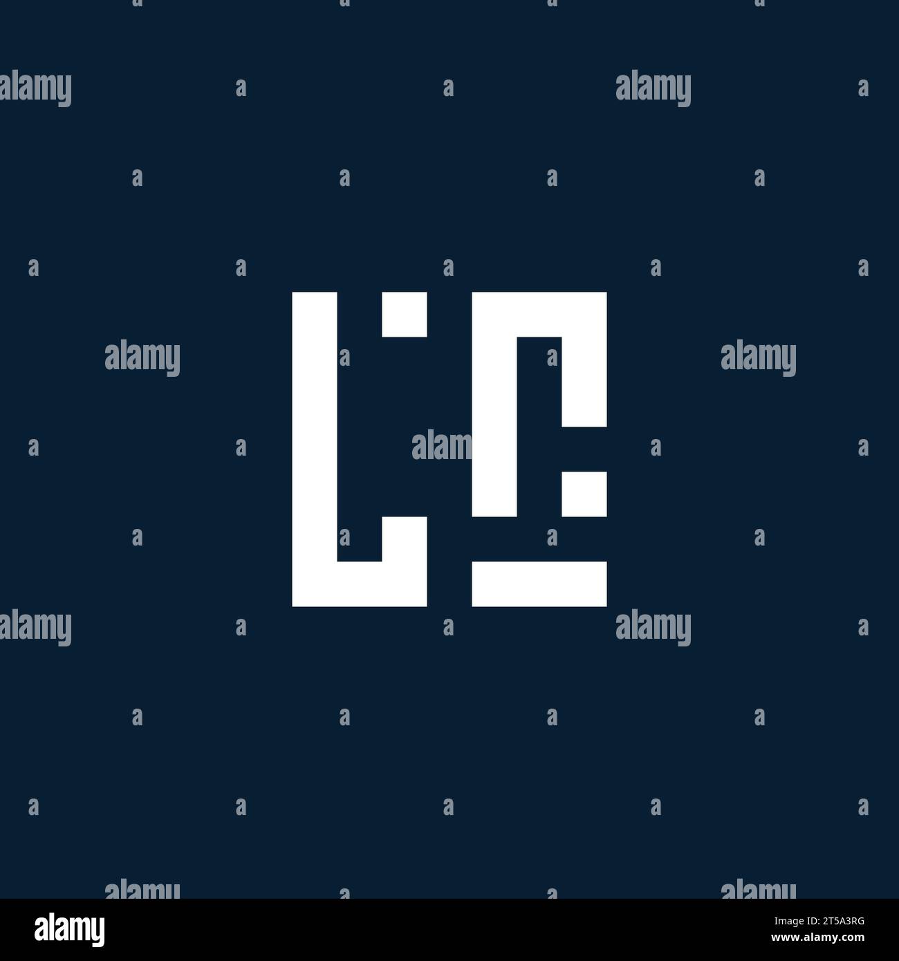 LR initial monogram logo with geometric style design ideas Stock Vector ...