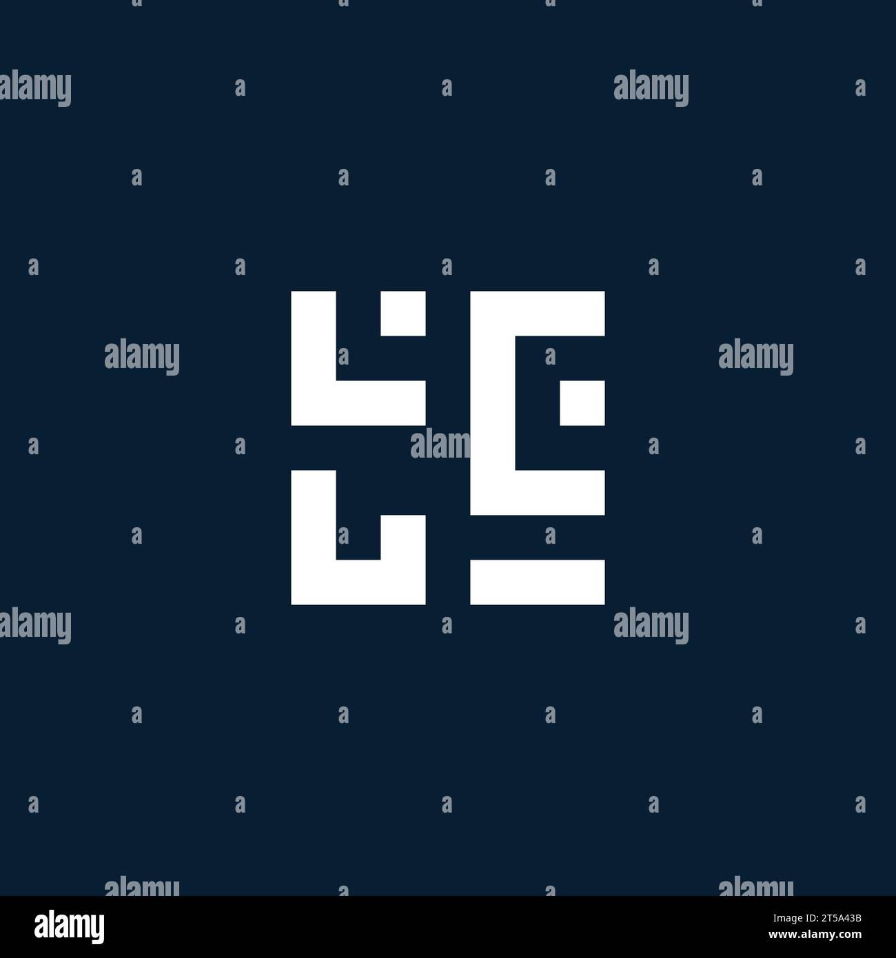 TC initial monogram logo with geometric style design ideas Stock Vector ...