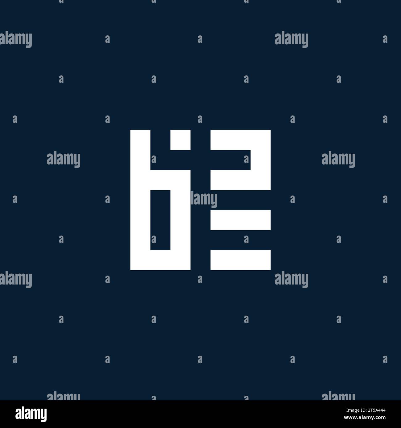 BZ initial monogram logo with geometric style design ideas Stock Vector ...