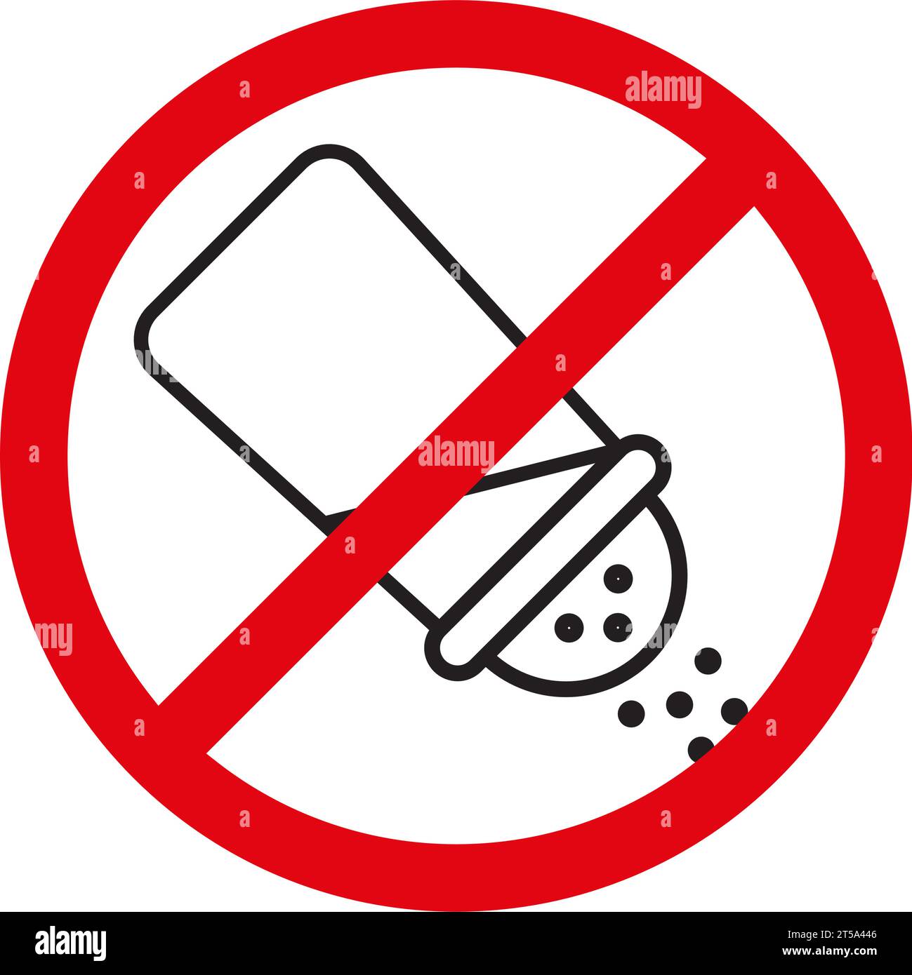 Salt nutrition label Stock Vector Images - Alamy