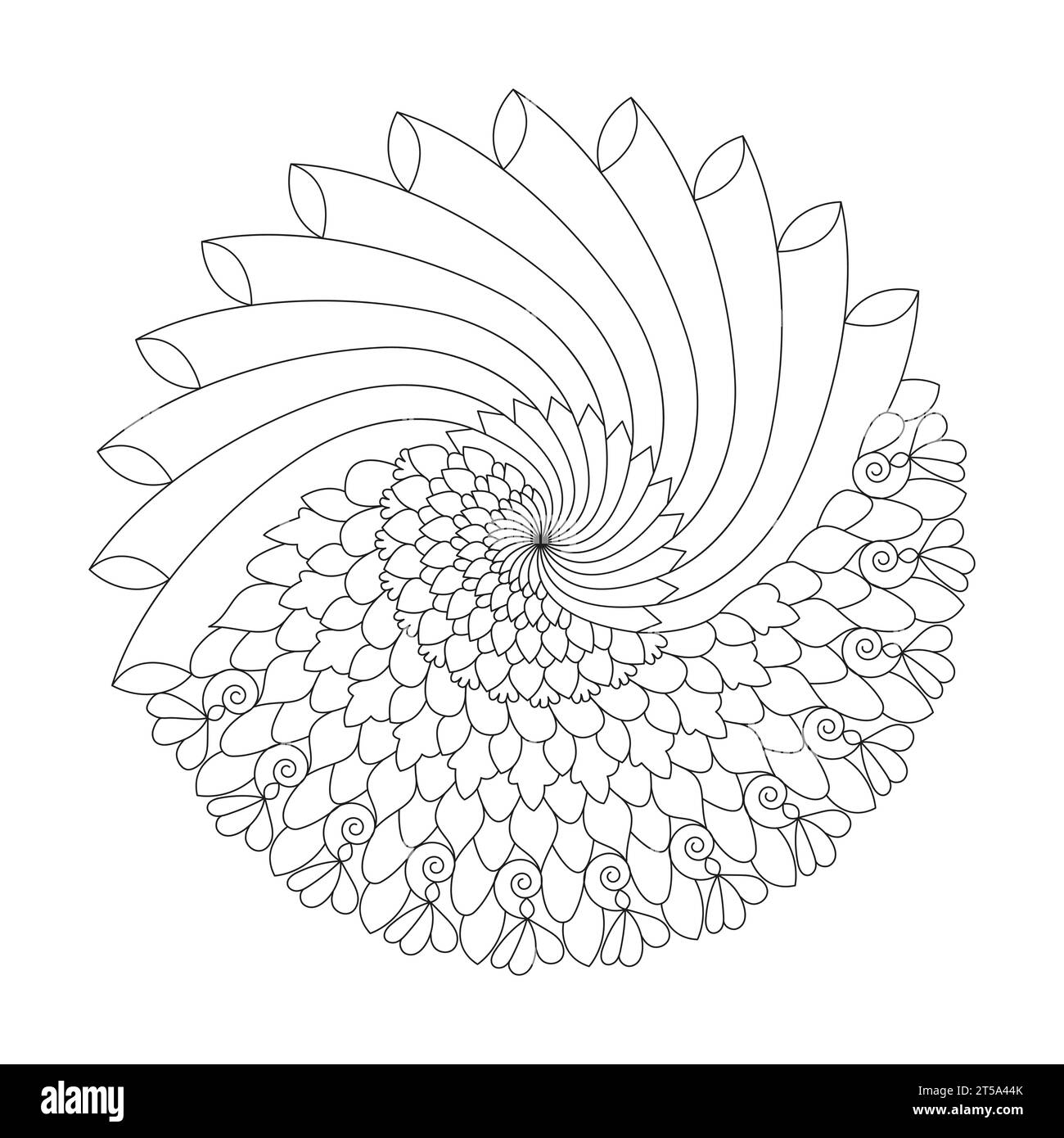Half page view Stock Vector Images - Alamy