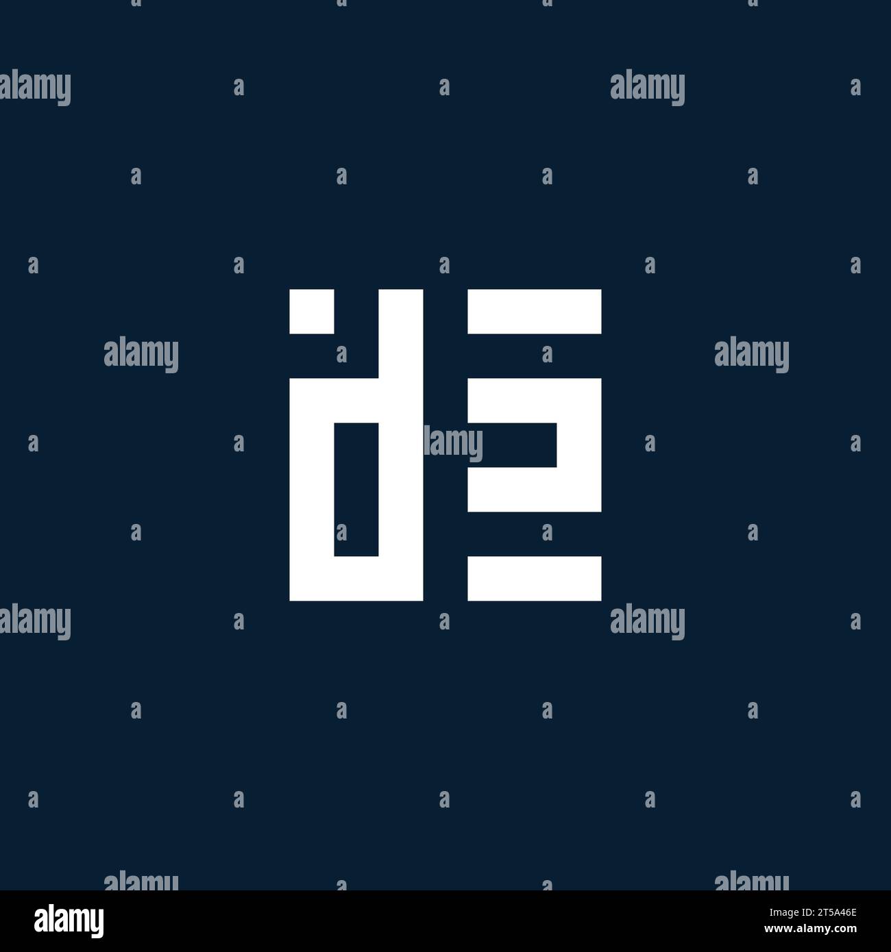 DS initial monogram logo with geometric style design ideas Stock Vector ...