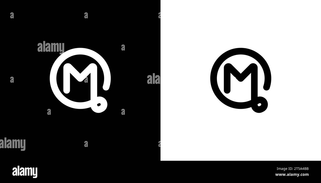 M logo, M Monogram, Initial M Logo, Letter M logo, Icon, Vector Stock ...