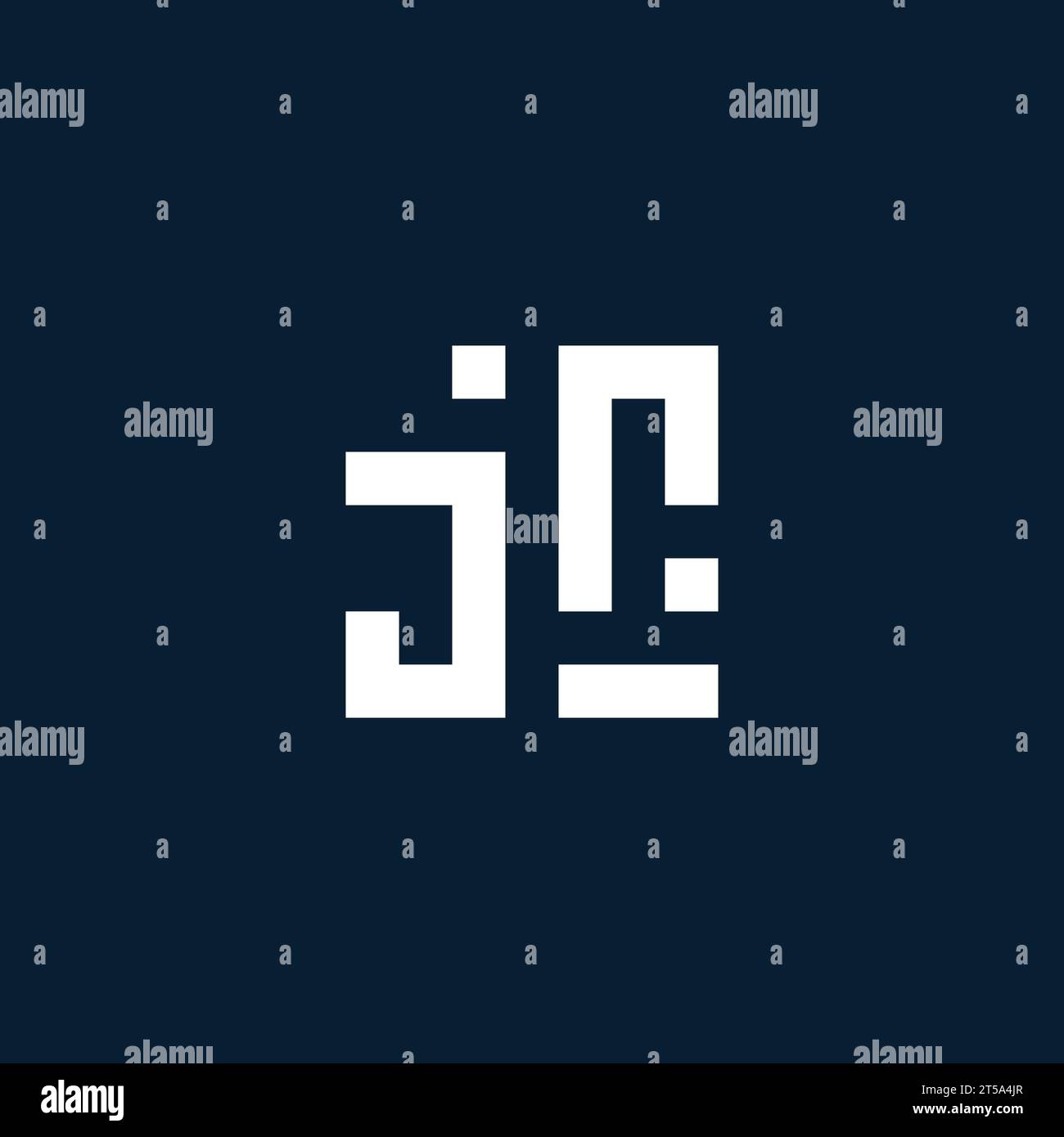 JR initial monogram logo with geometric style design ideas Stock Vector ...