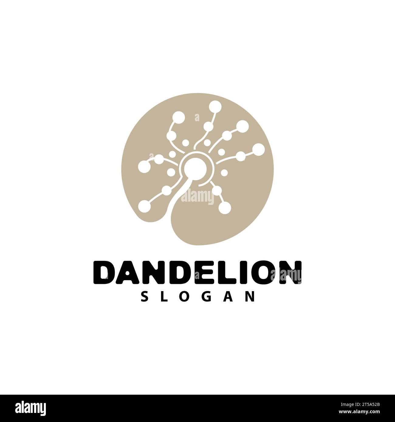 Dandelion Flower Vector, Flower Plant Illustration Icon, Dendelion Logo ...