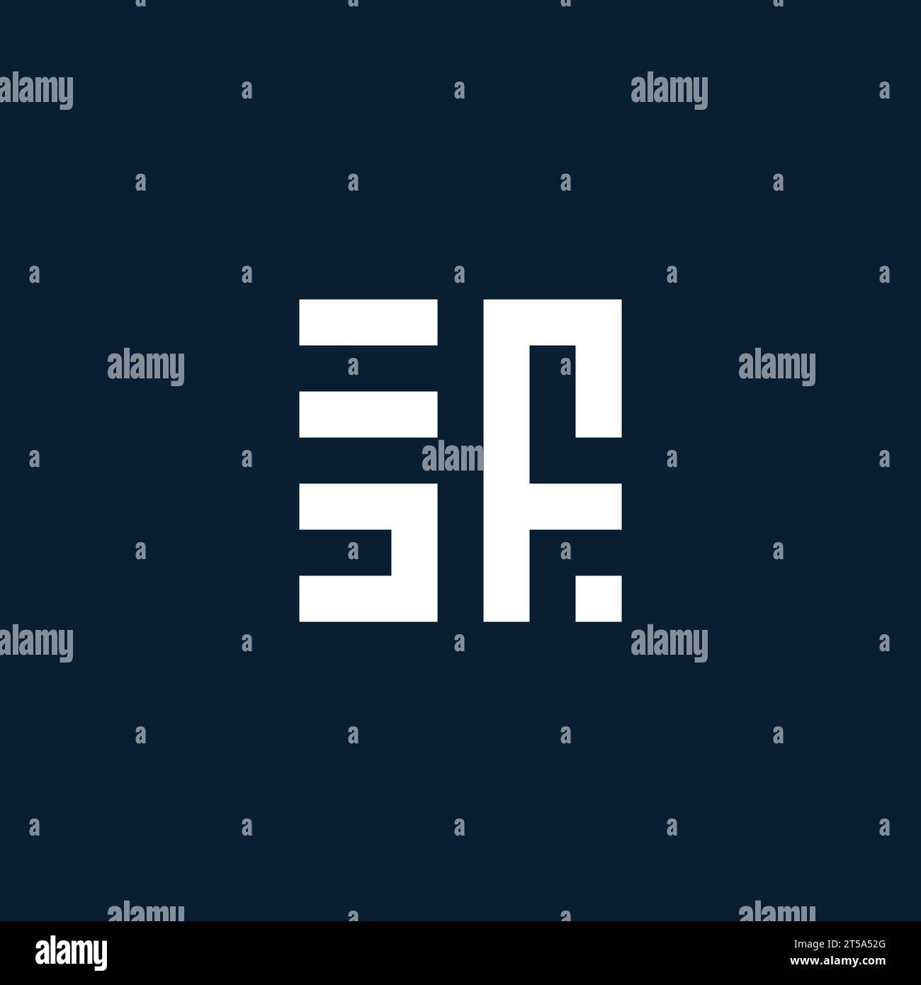 SF initial monogram logo with geometric style design ideas Stock Vector ...