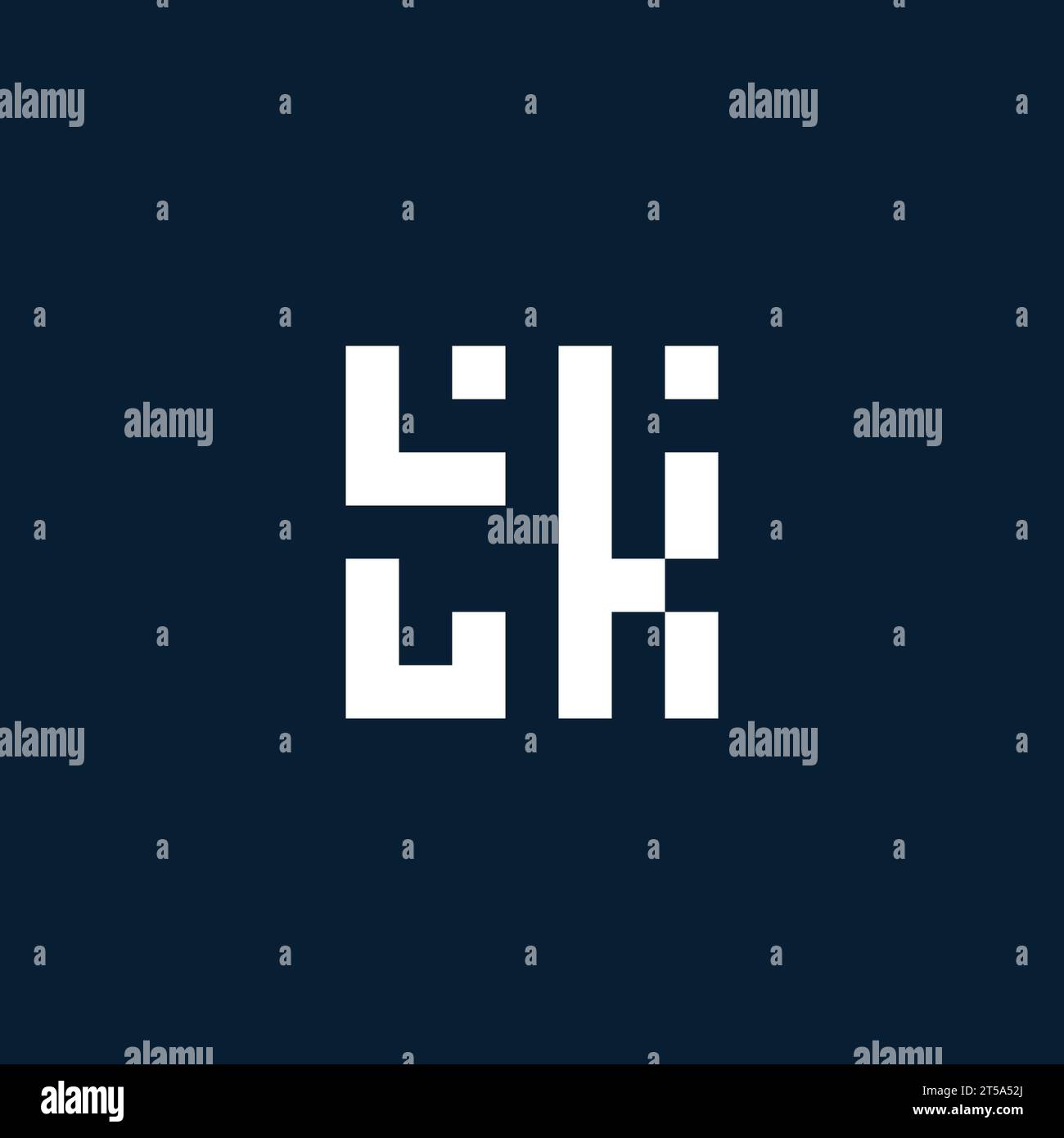 Tk letter design hi-res stock photography and images - Alamy