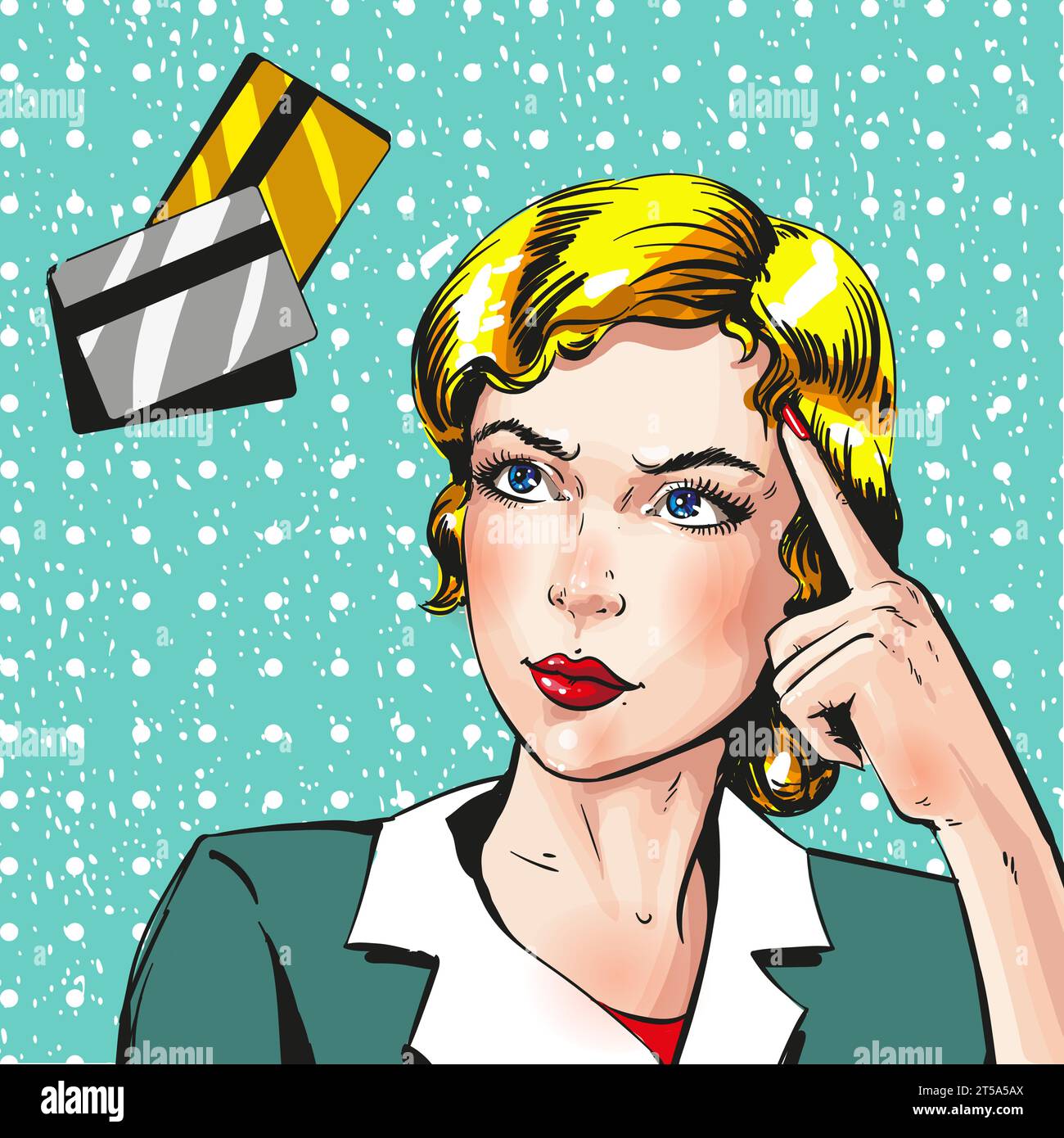 50s Pop Art Girl